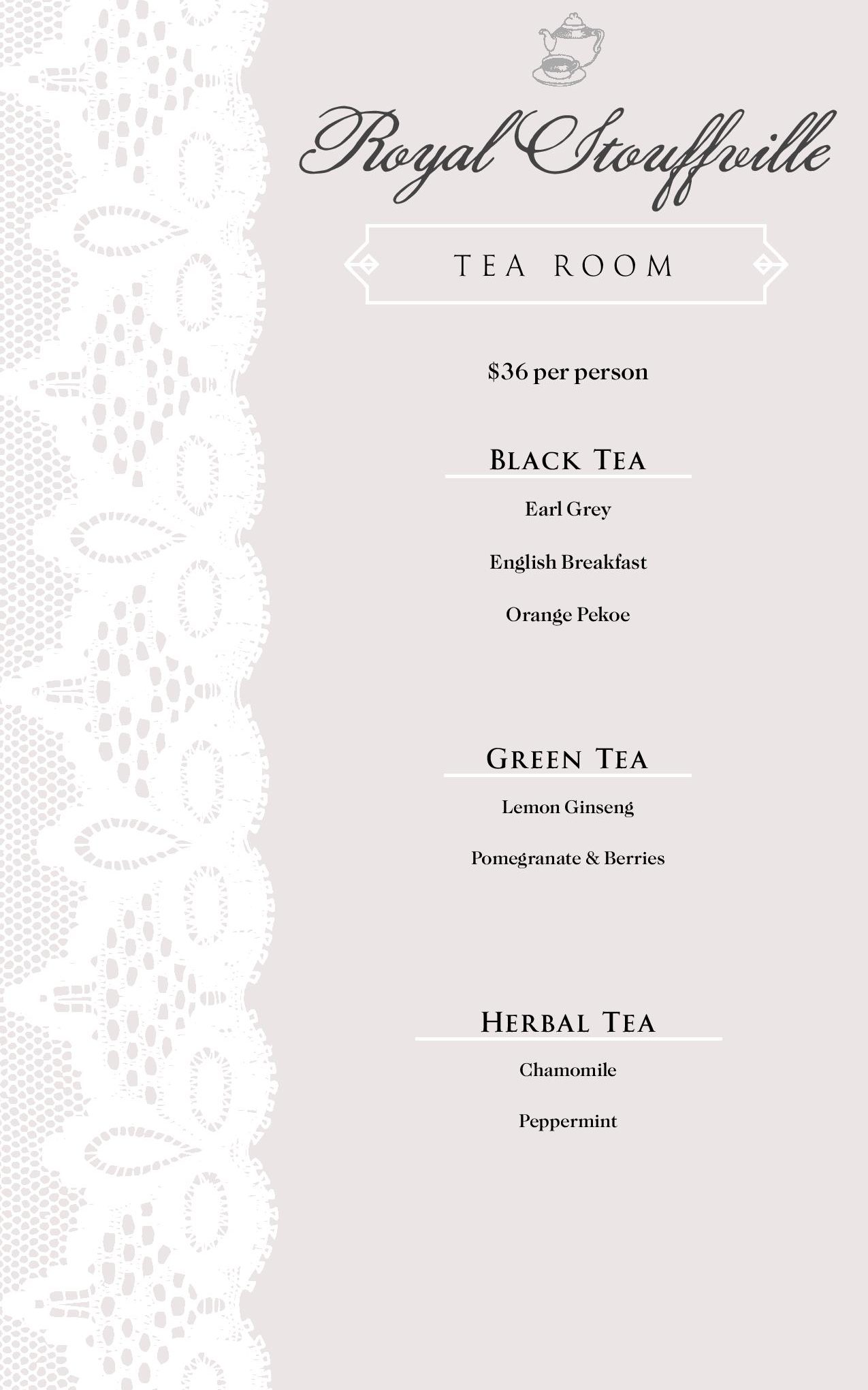 Afternoon Tea - Royal Stouffville Golf Course